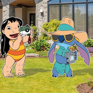 Lilo & Stitch Cutout and Yard Sign - Etsy