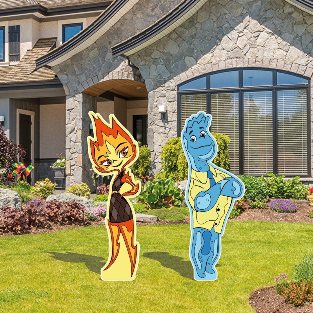 Elemental Birthday and Yard Cutouts - Etsy