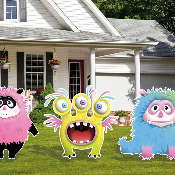 Friendly Monsters - Etsy