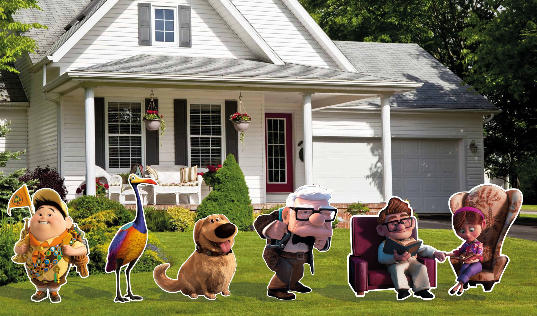 Up Cutouts and Yard Signs - Etsy