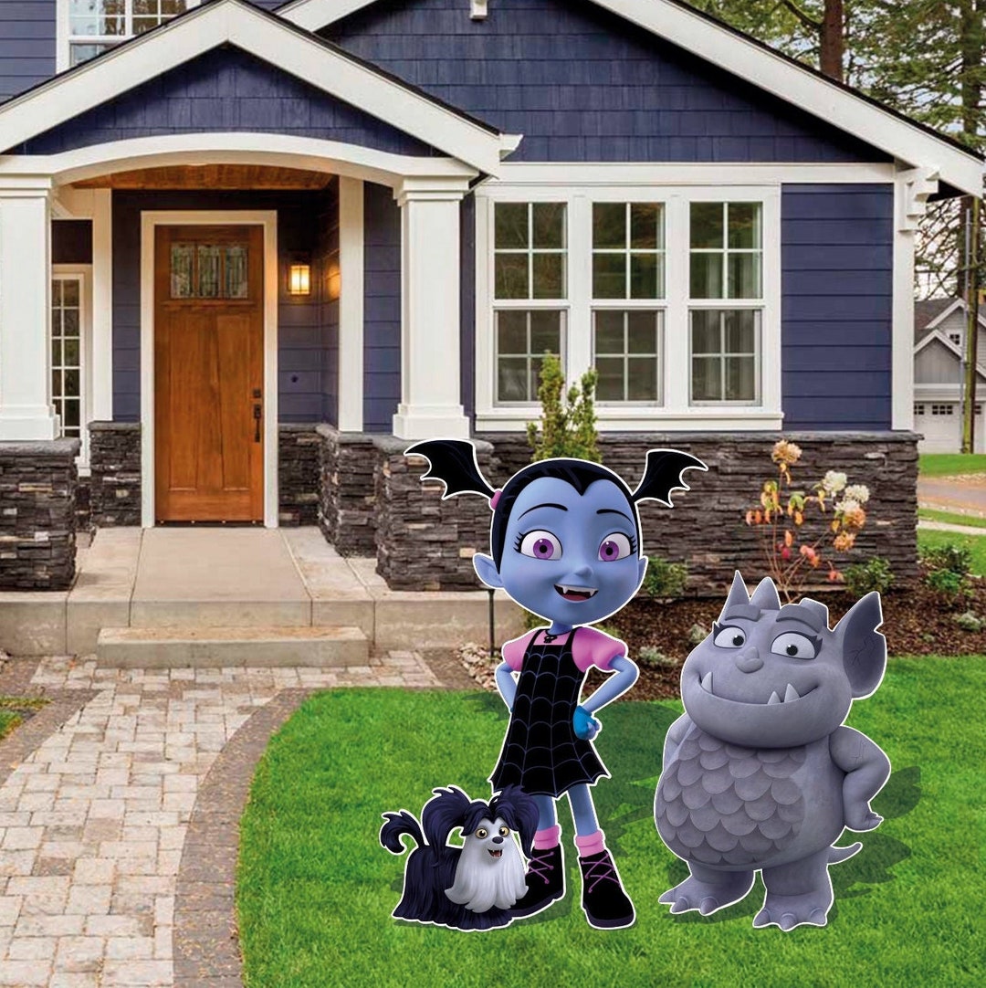Vampirina Halloween Cutout and Yard Sign - Etsy