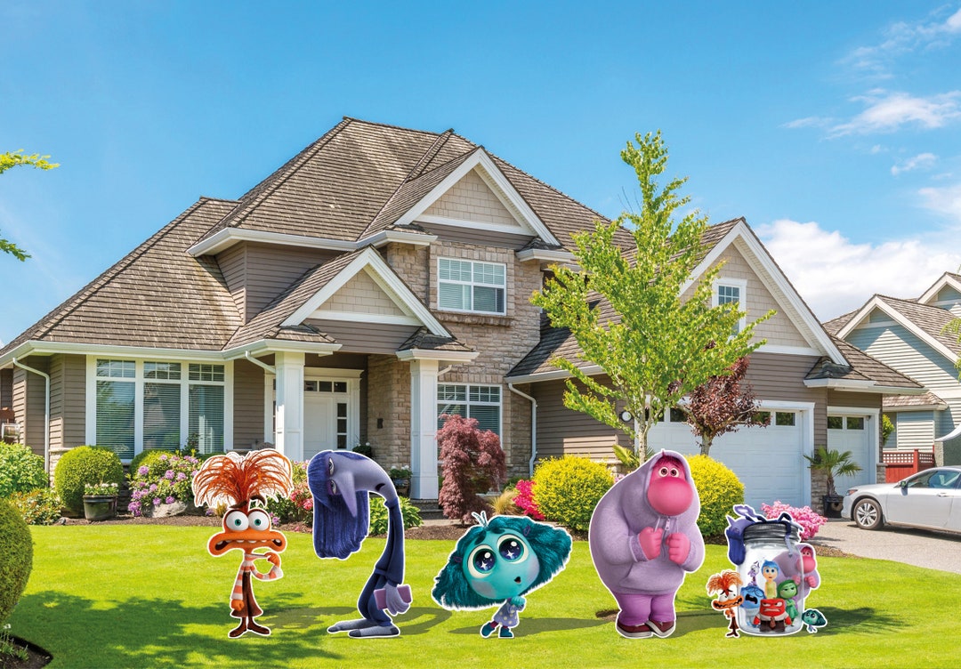 Inside Out Birthday Cutout and Yard Sign - Etsy