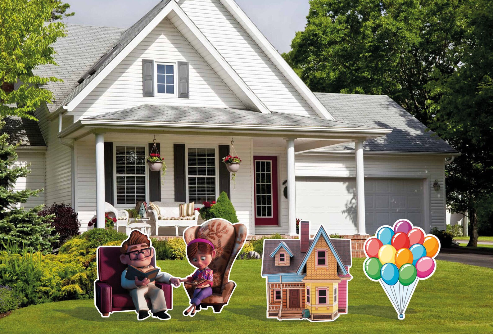 Up Cutouts and Yard Signs - Etsy