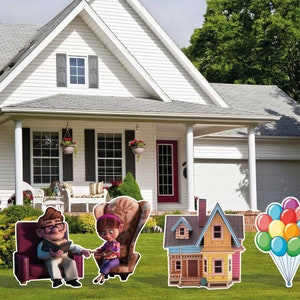 Up Cutouts and Yard Signs - Etsy