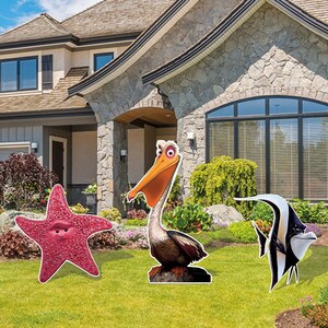 Nemo Birthday Cutout and Yard Sign - Etsy