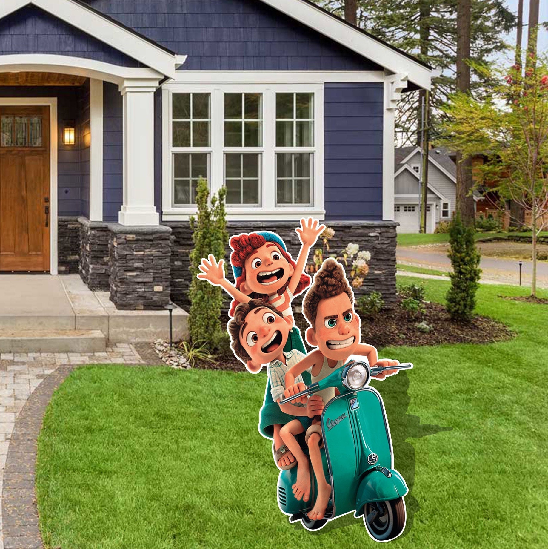 Luca Birthday Party Cutouts and Yard Signs - Etsy