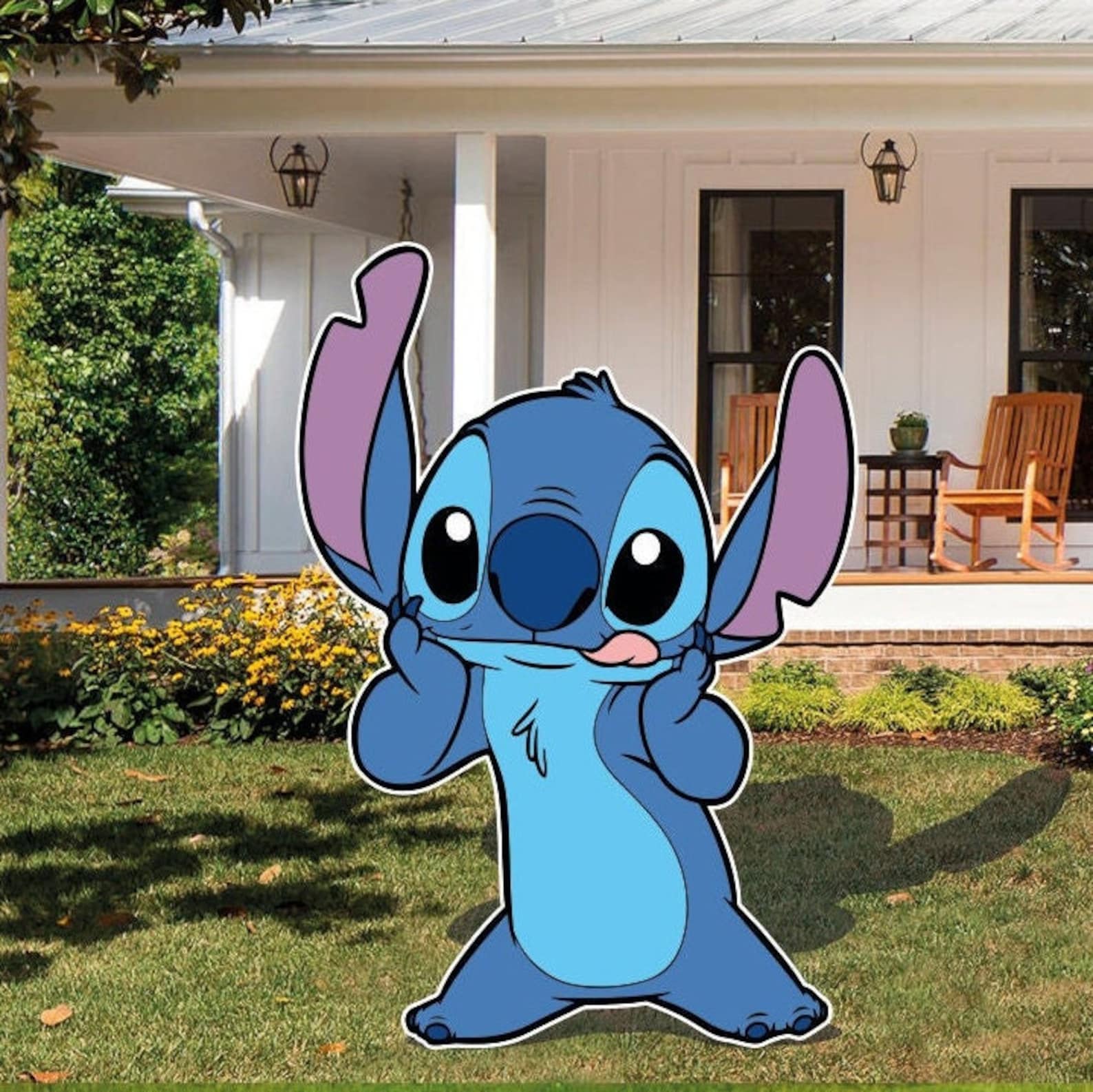 Lilo & Stitch Cutout and Yard Sign - Etsy
