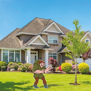 The Hunchback of Notre Dame Birthday Cutouts and Yard Signs - Etsy