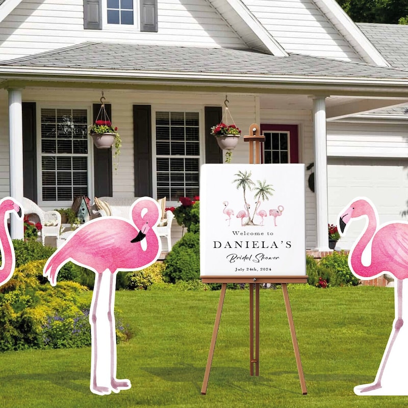 Flamingo Cutout - Etsy