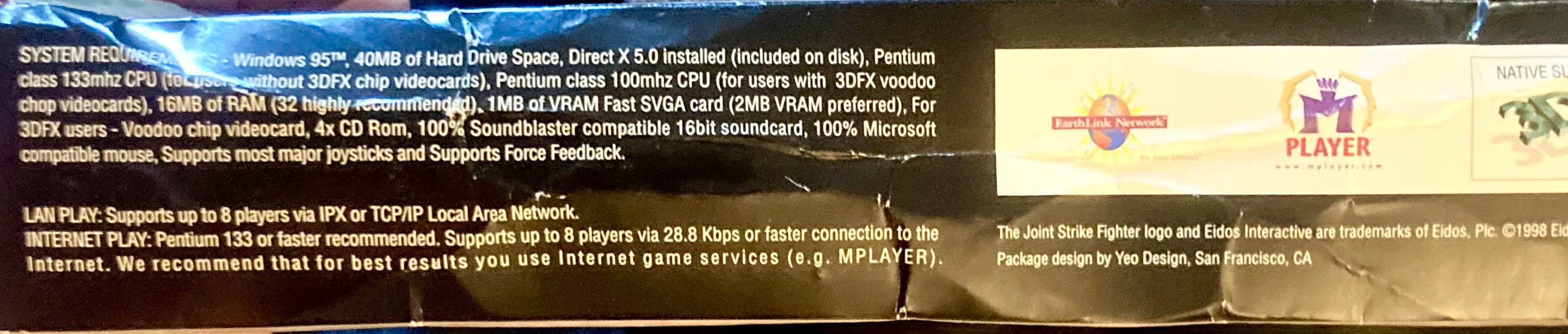JSF Joint Strike COMBAT X35 Fighter Jet Flight Simulation PC Computer ...