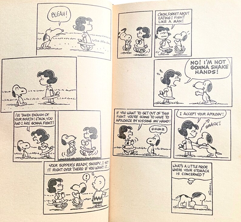 You’re Something Special, SNOOPY Comic Book - Charles Shultz Classic ...