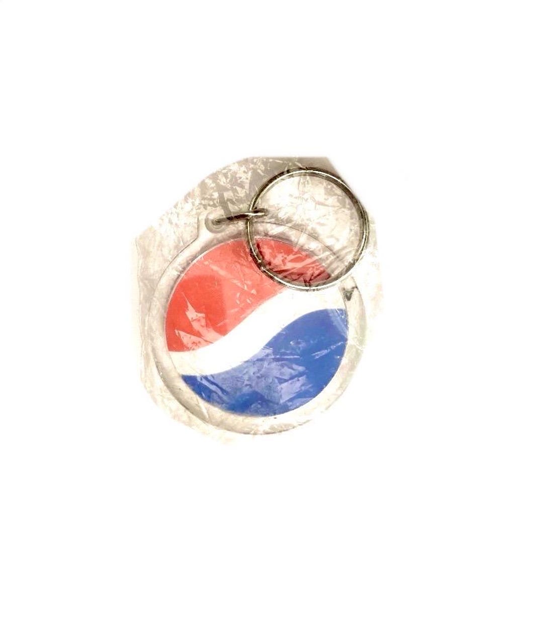 Vintage PEPSI-COLA Round Plastic Keychain or Accessory - Soda ...