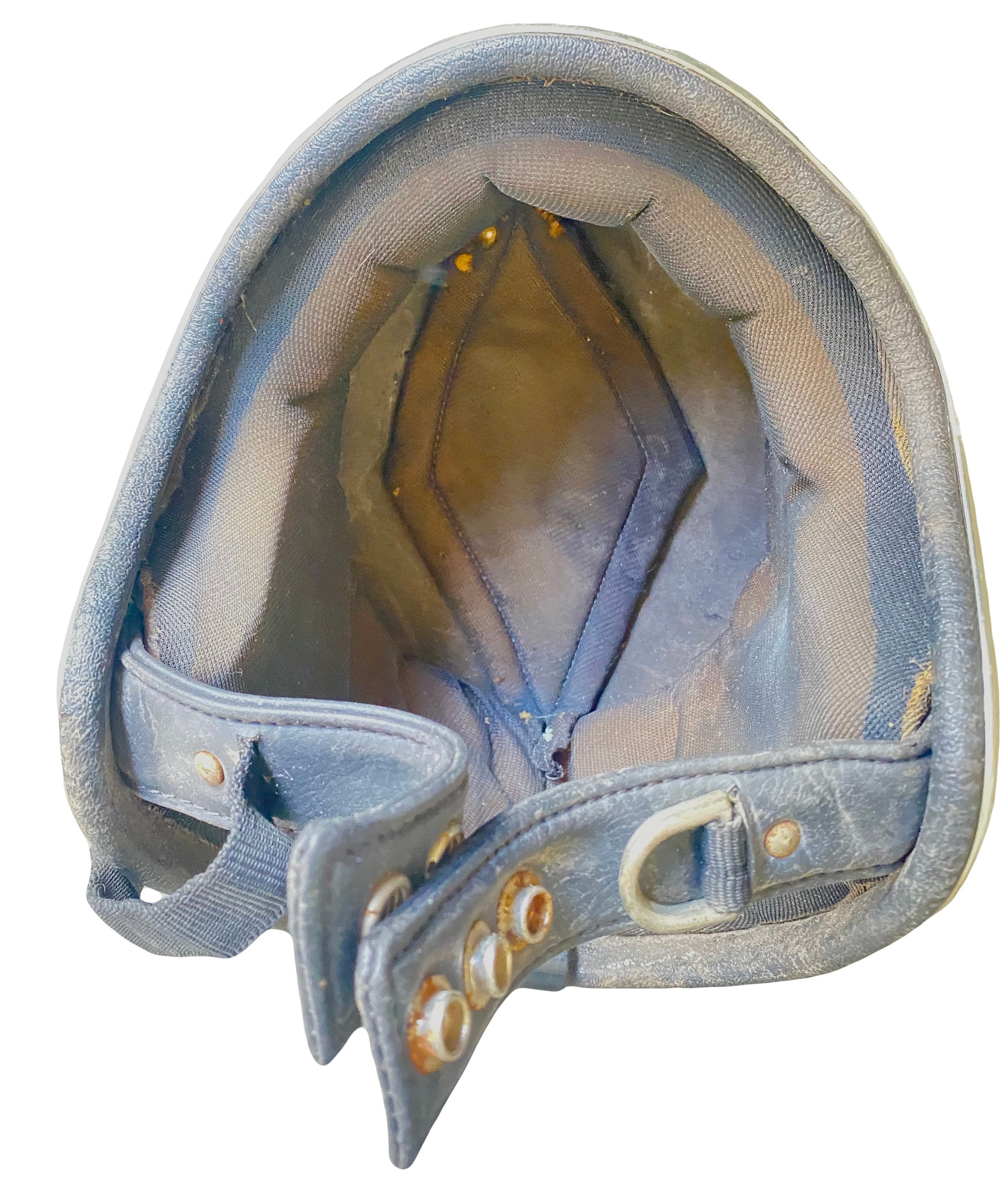 Vintage ARTHUR FULMER Motorcycle Helmet AF20 Green Metal Flake Sparkled ...