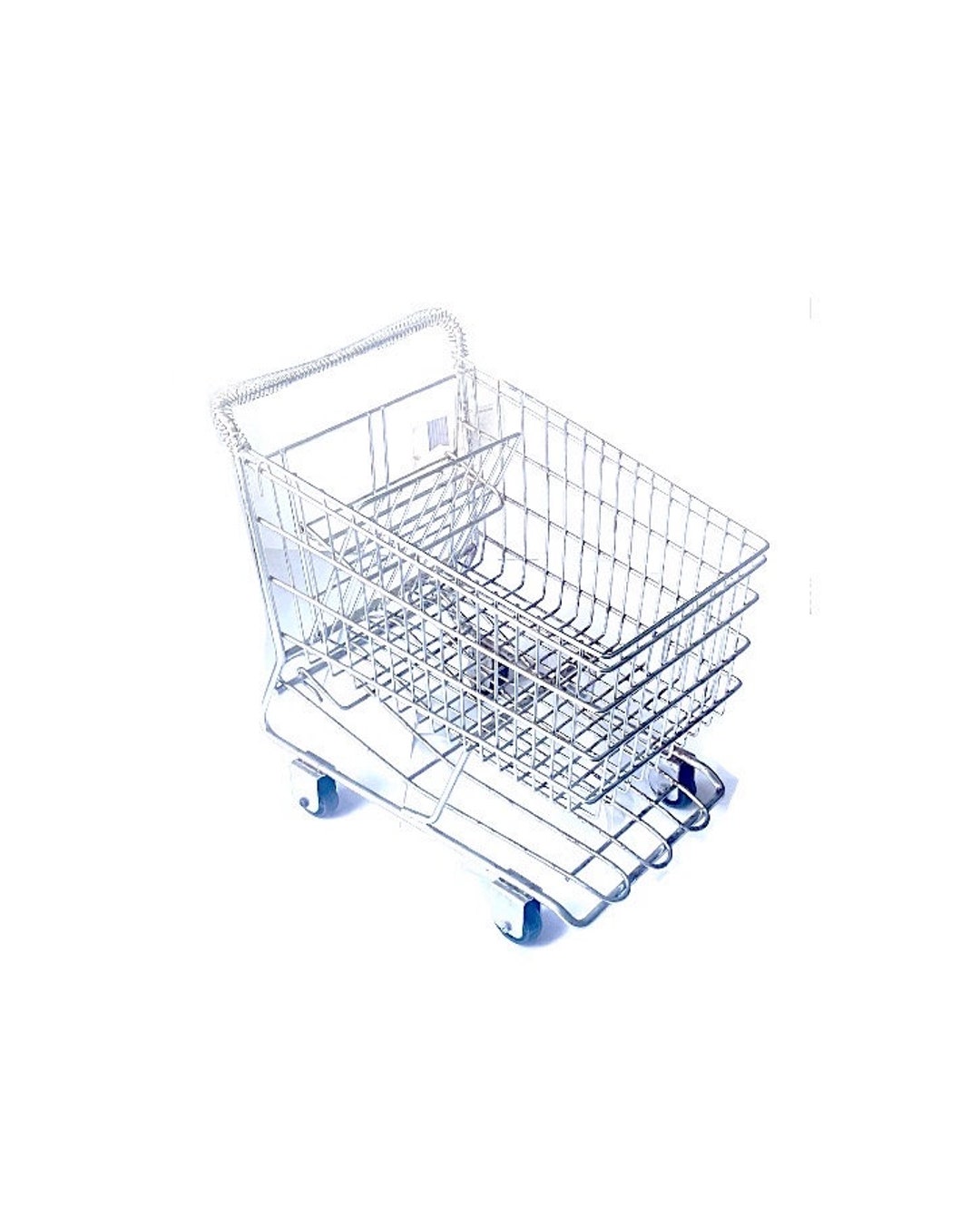 Adorable Vintage 11” Mini Metal SHOPPING CART (furio Home, Target ...