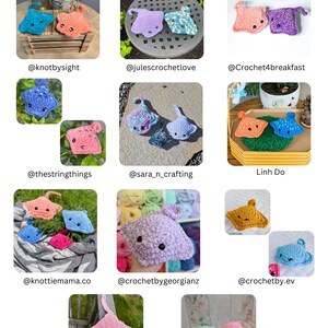 No Sew Stingray and Manta Ray Animal Crochet Pattern Amigurumi Pattern ...