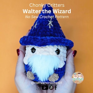 Wizard Pattern Crochet Pattern Amigurumi Pattern Crochet Beginner ...