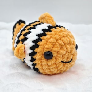 No Sew Clownfish Crochet Pattern: Amigurumi Chloe (PDF Pattern) - Etsy