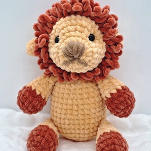 Leo the Lion Crochet Pattern Amigurumi Pattern Lion Pattern Zoo Crochet ...