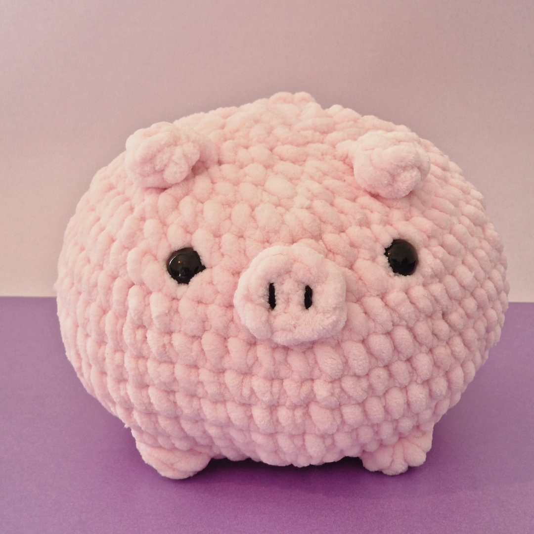 Chonky Pig Stressball Crochet Pattern Amigurumi Pig Pattern - Etsy
