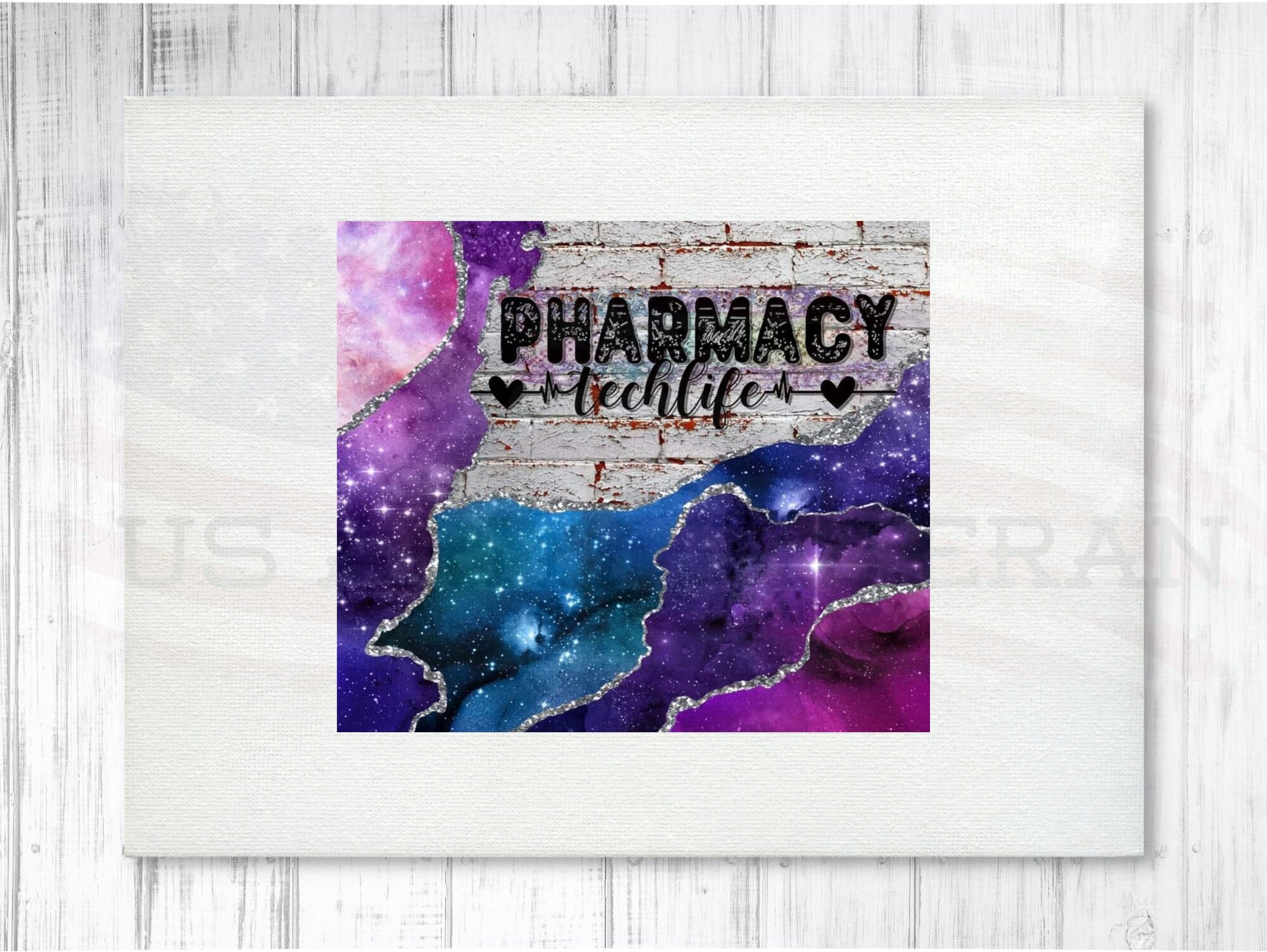 Pharmacy Tech Life Tumbler Wrap Image, 20 Oz Skinny Tumbler, Print ...