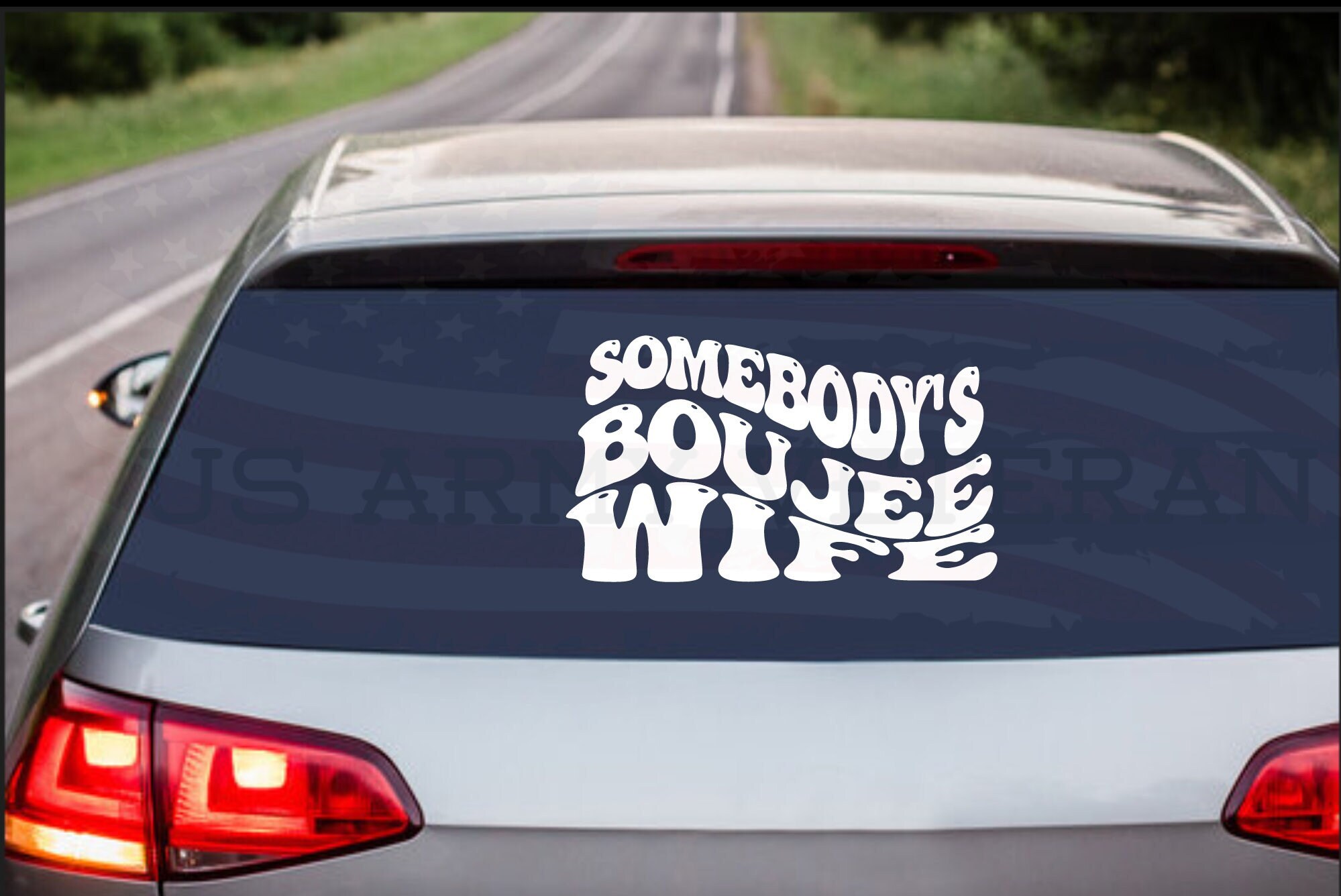 Somebody's Boujee Wife PNG Svg Car Decal SVG T Shirt PNG - Etsy