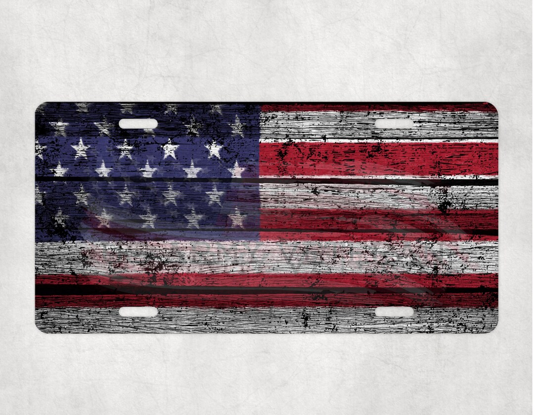 License Plate United States Flag PNG, Wooden Flag, Car Plate, Car Tag ...
