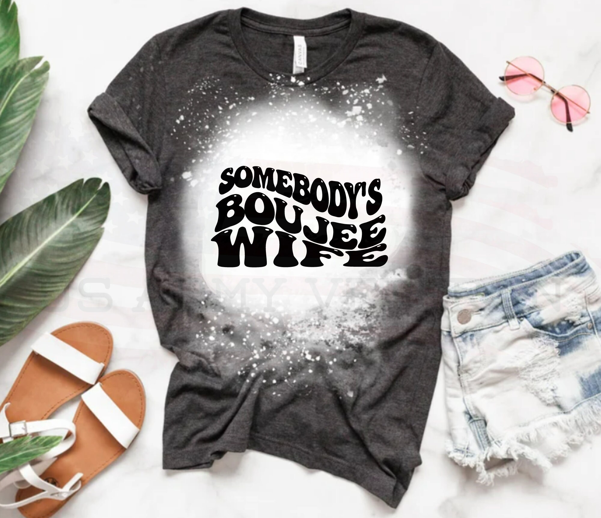 Somebody's Boujee Wife PNG Svg Car Decal SVG T Shirt PNG - Etsy