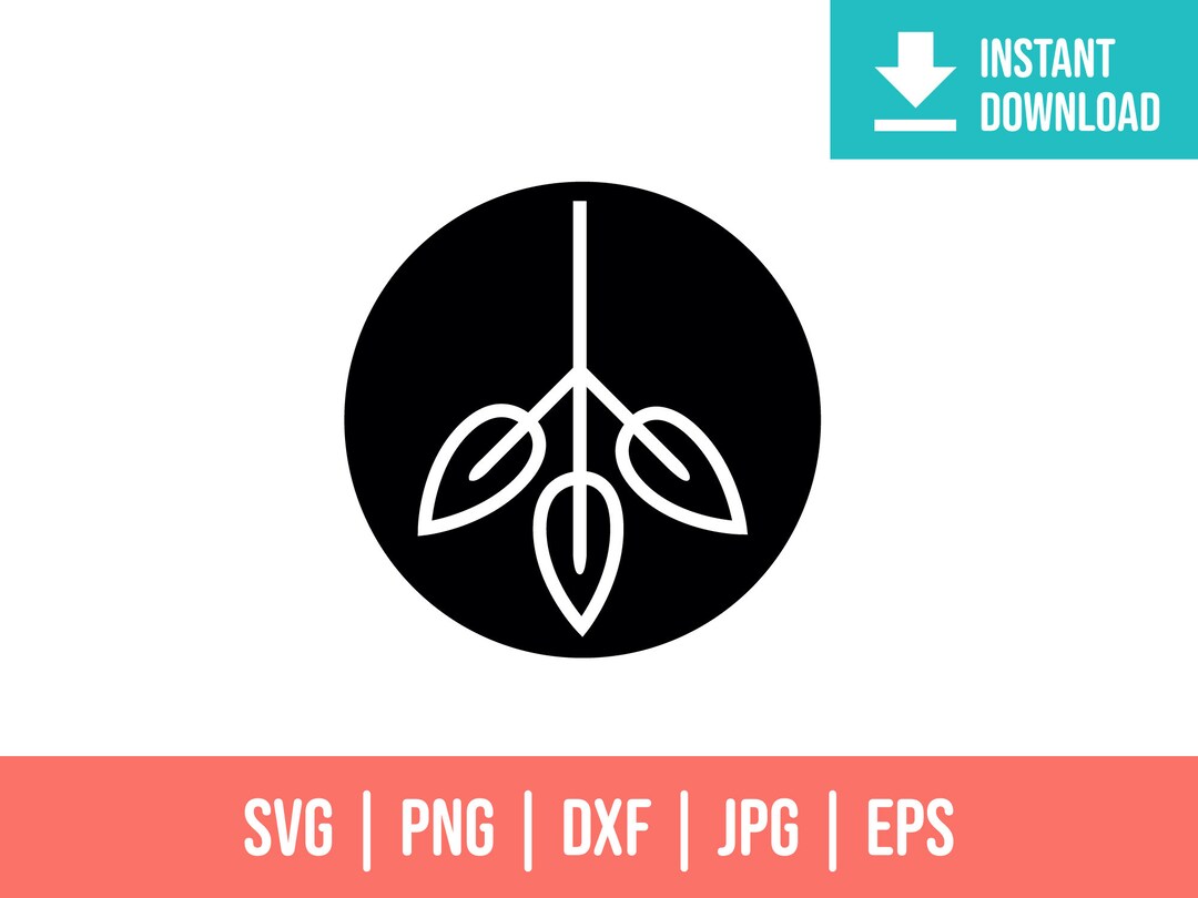 Nature Peace Sign SVG, PNG,DXF | Peace Svg | Nature Svg | Plant Svg ...