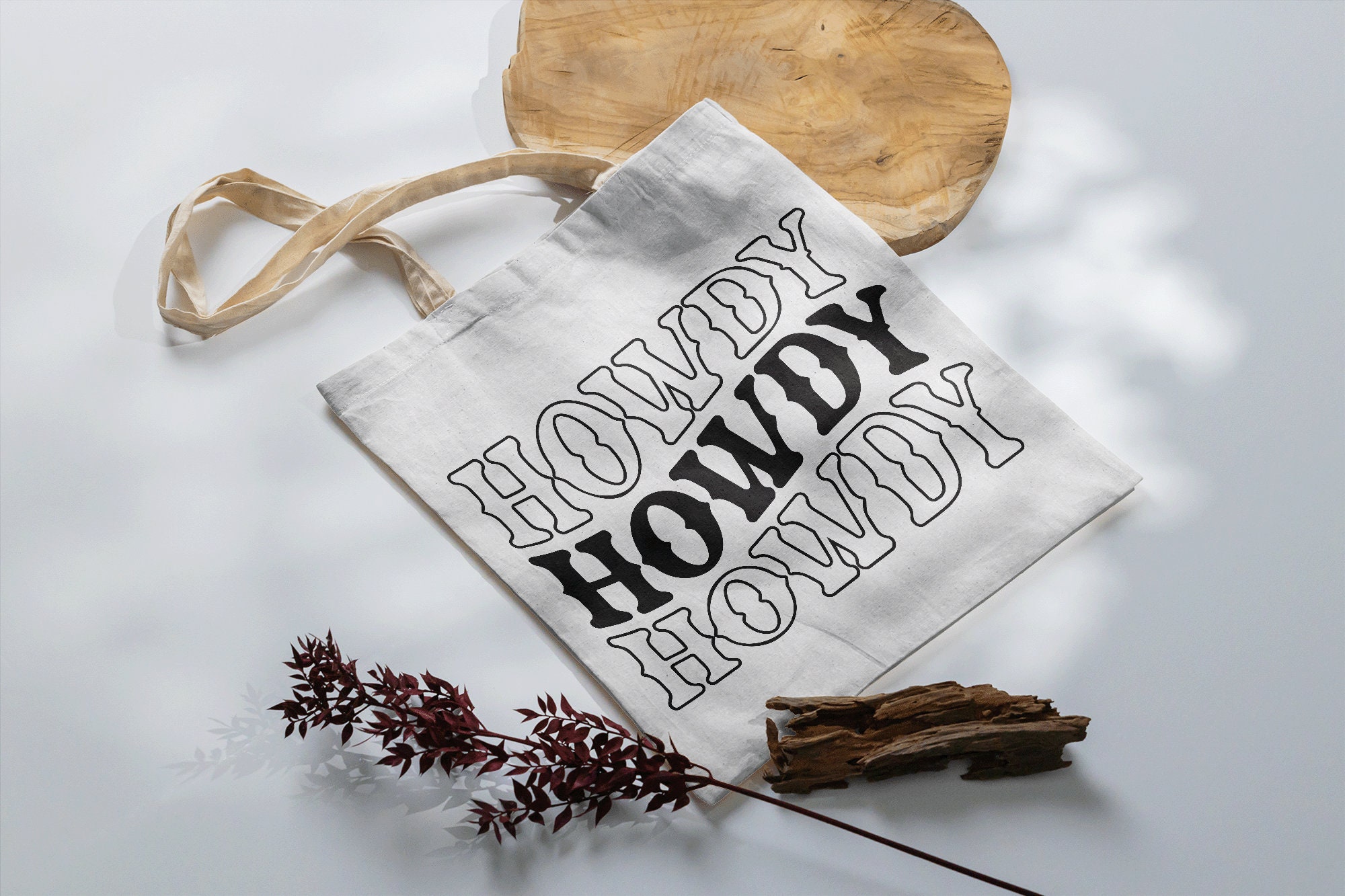 Howdy Svg Stacked Letters Svg Wavy Stacked Svg Wavy Letter Png Cowgirl ...