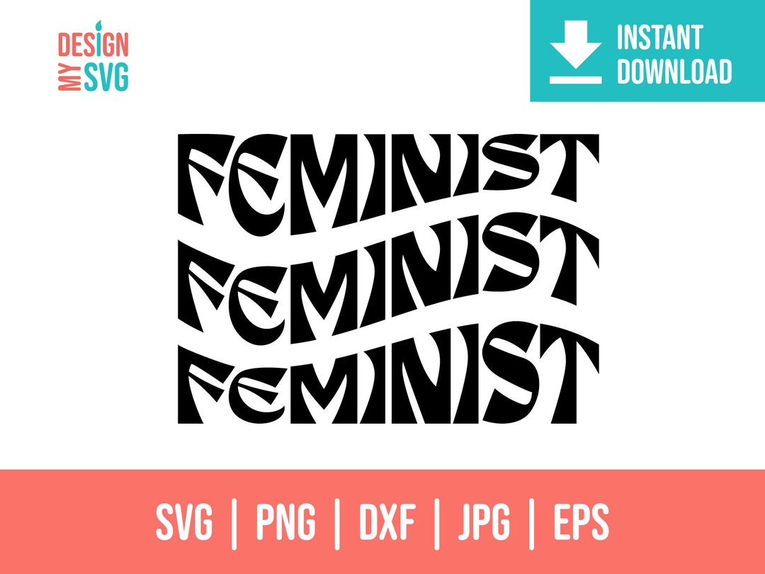 Feminist Svg | Design Retro Svg | Retro Svg Popular | PNG Files for ...