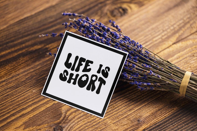 Life is Short Svg Funny Quotes Svg Strong Woman Svg Life Quotes Svg ...