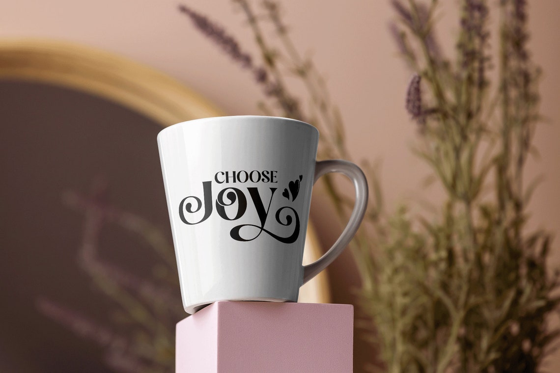 Choose Joy SVG Cricut Joy Svg File Positive Svg Girl Shirt Svg Positive ...