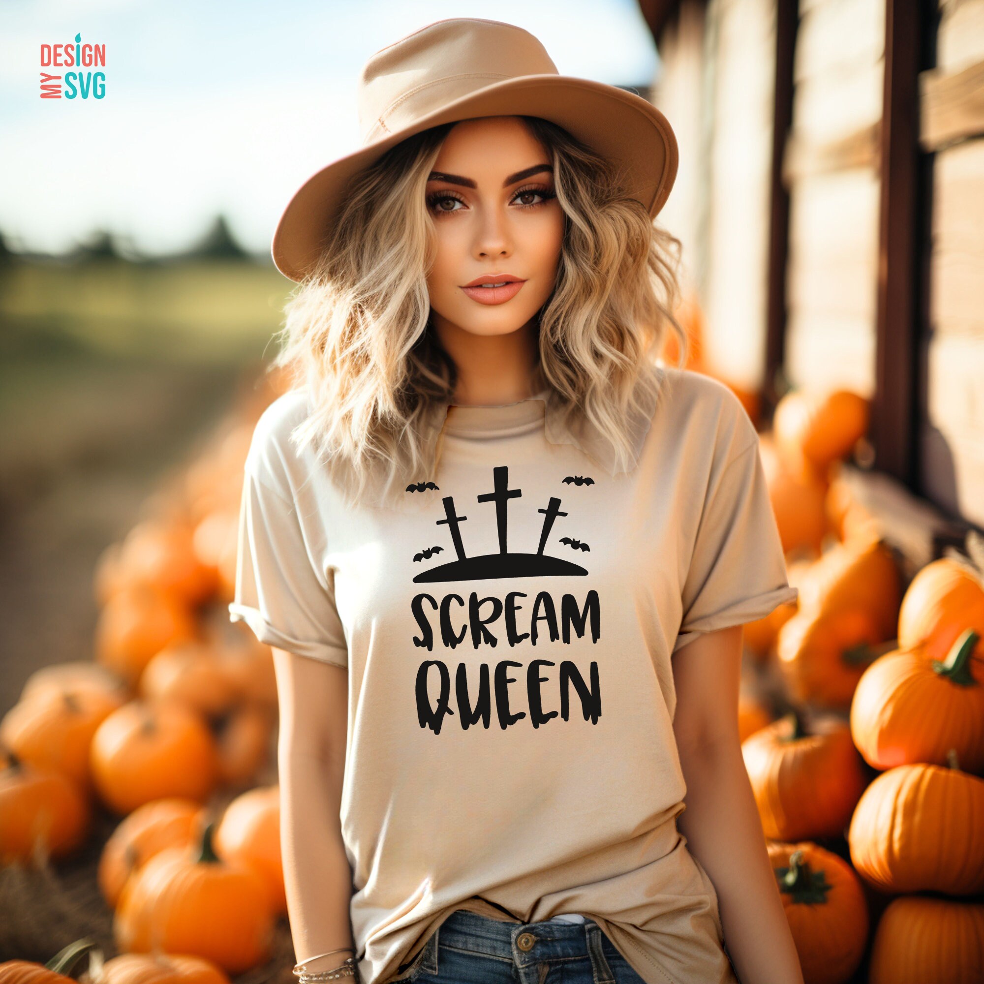 Scream Queen Svg | Funny Halloween Svg | Spooky Queen Svg | Halloween ...