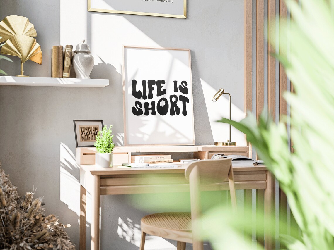 Life is Short Svg Funny Quotes Svg Strong Woman Svg Life Quotes Svg ...