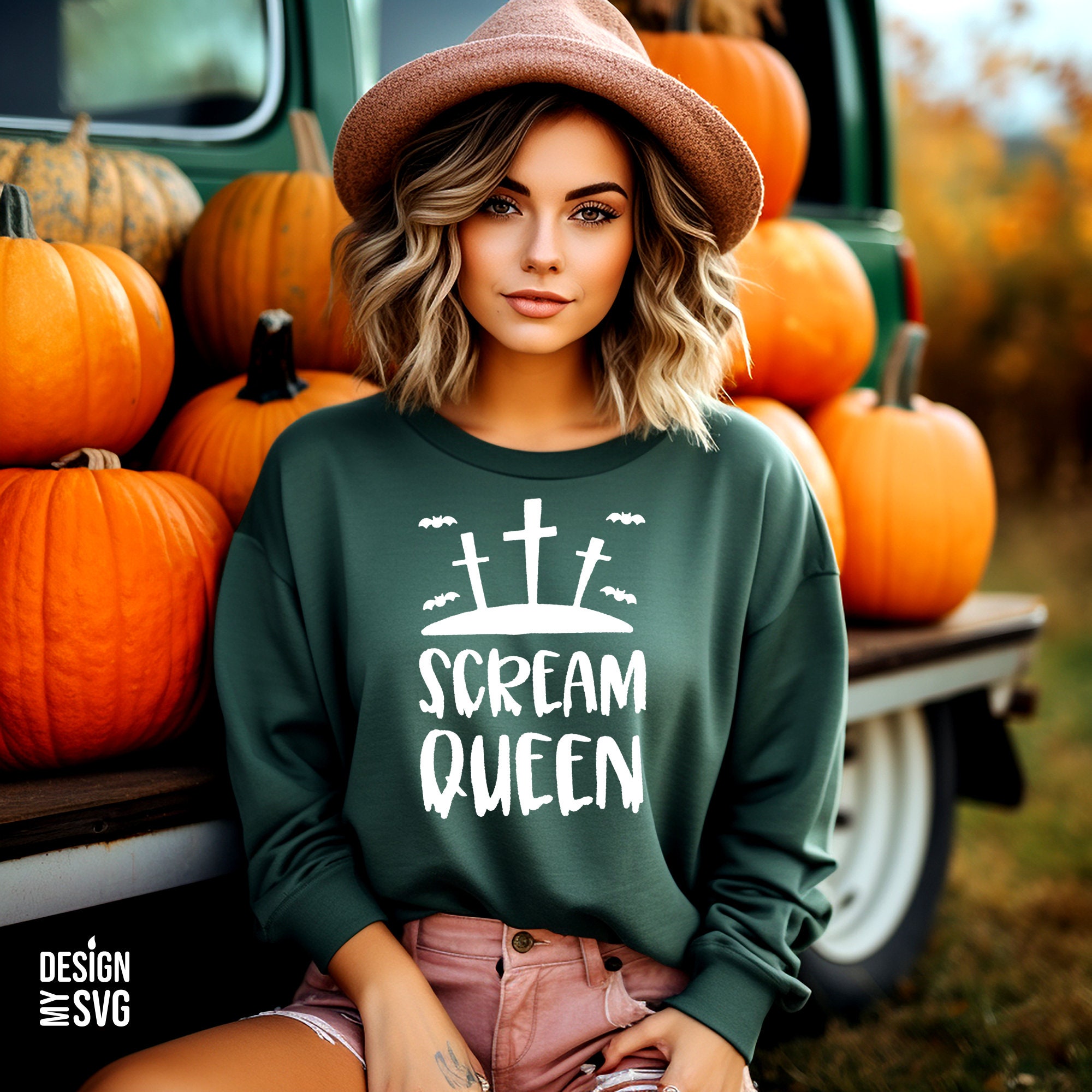 Scream Queen Svg | Funny Halloween Svg | Spooky Queen Svg | Halloween ...
