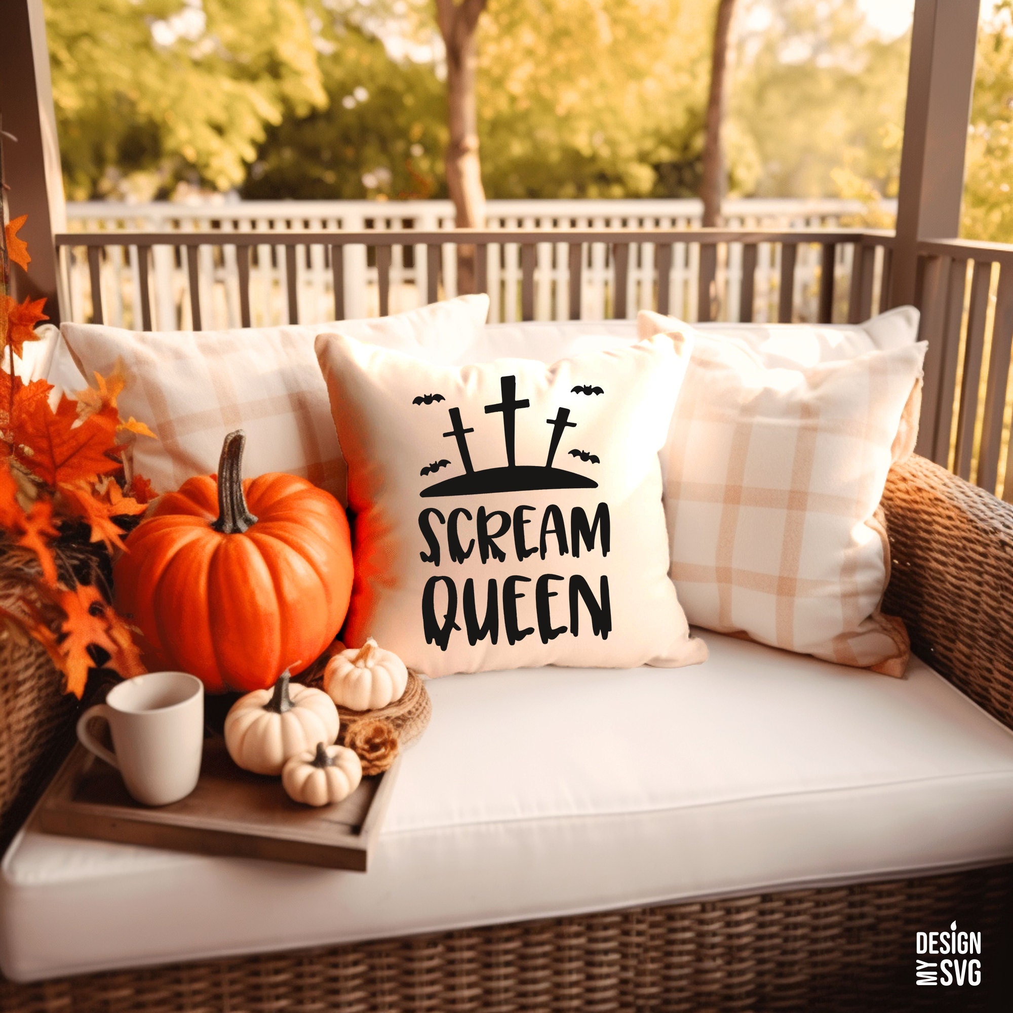 Scream Queen Svg | Funny Halloween Svg | Spooky Queen Svg | Halloween ...