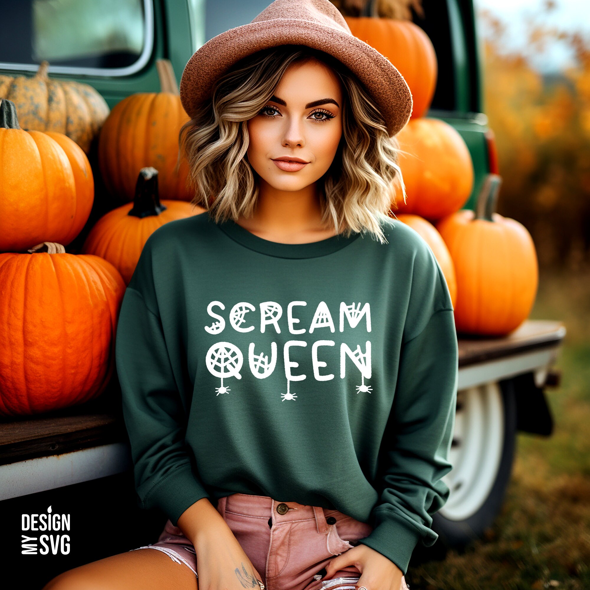Scream Queen Svg | Funny Halloween Svg | Spooky Queen Svg | Halloween ...