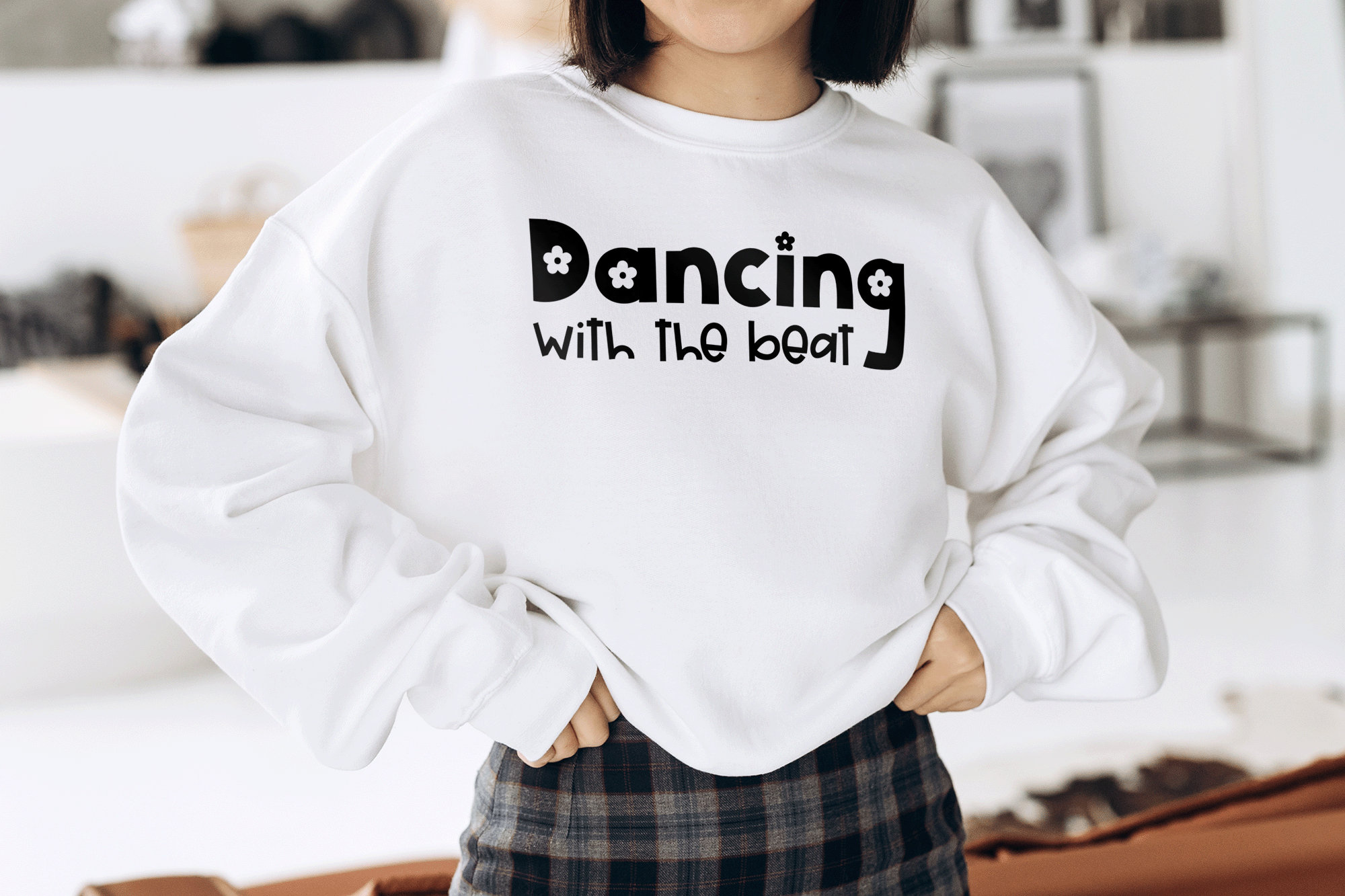 Dancing With the Beat SVG PNG EPS Dxf Jpg Positive Svg Shirt Svg ...