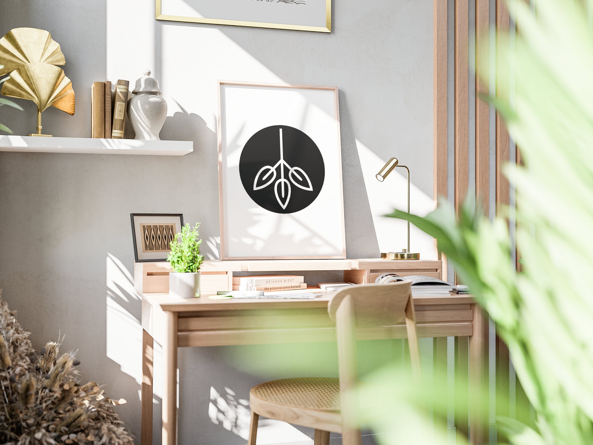 Nature Peace Sign SVG, PNG,DXF | Peace Svg | Nature Svg | Plant Svg ...