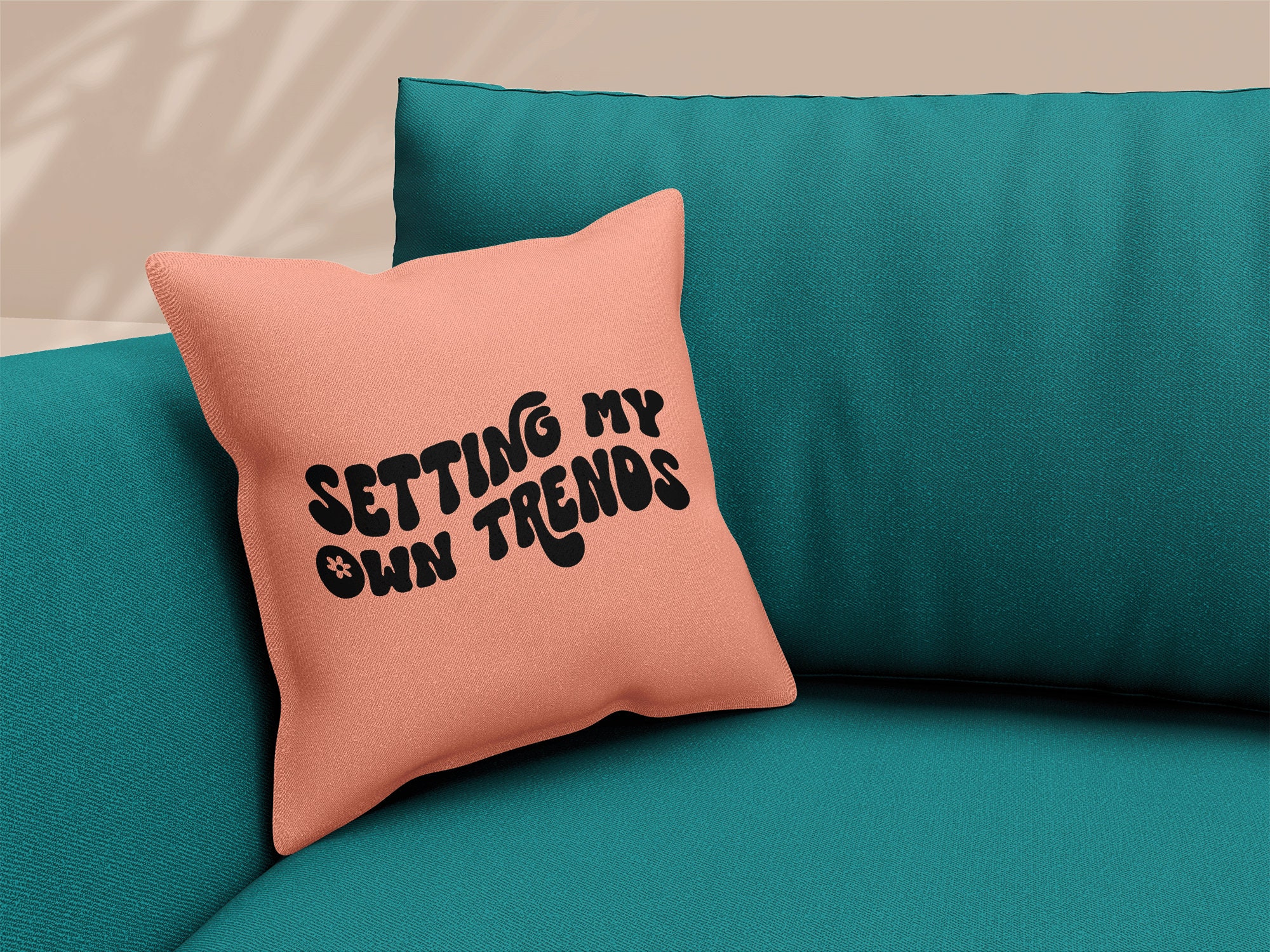 Setting My Own Trends Svg SVG File for Cricut Retro Boho Png Tshirt Svg ...