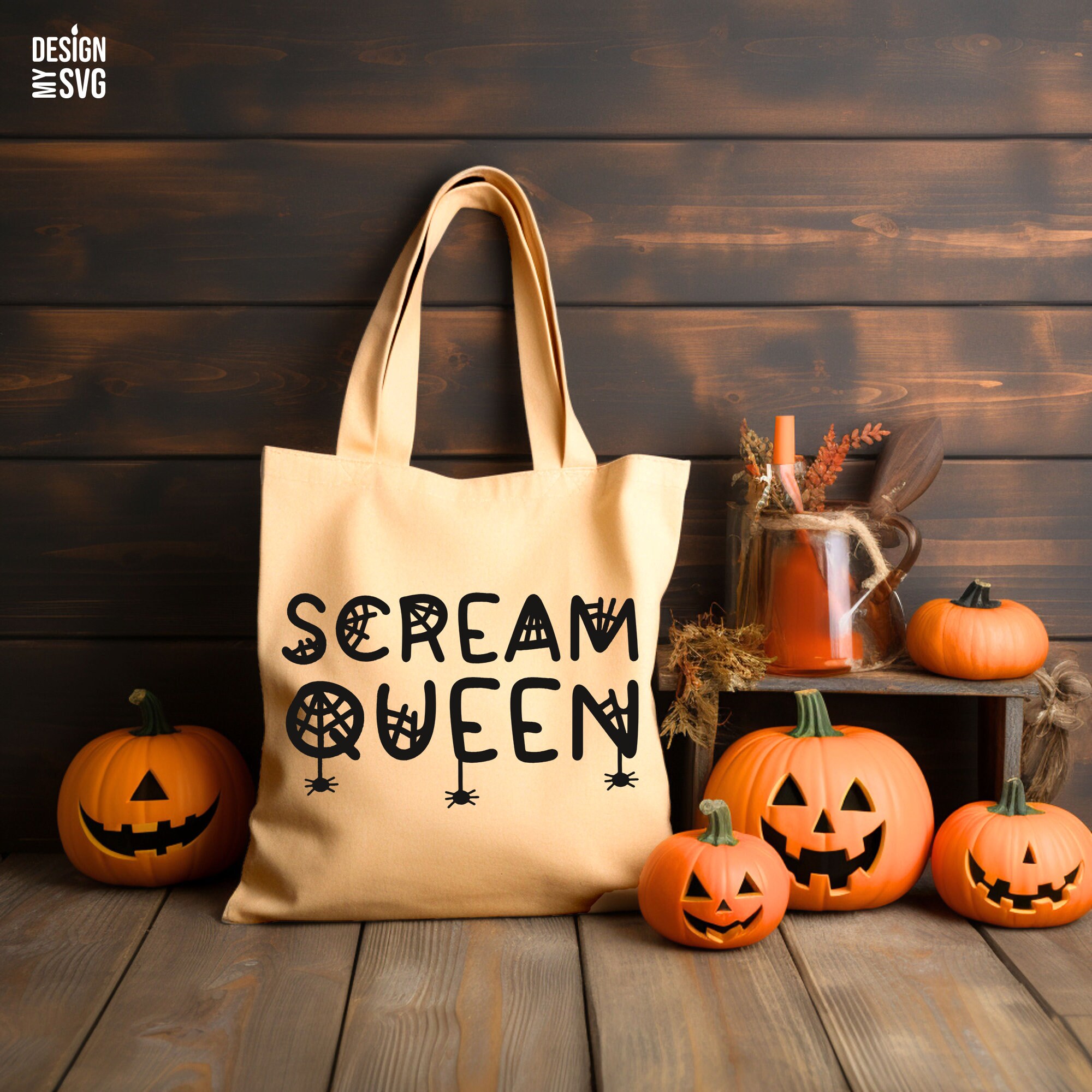 Scream Queen Svg | Funny Halloween Svg | Spooky Queen Svg | Halloween ...