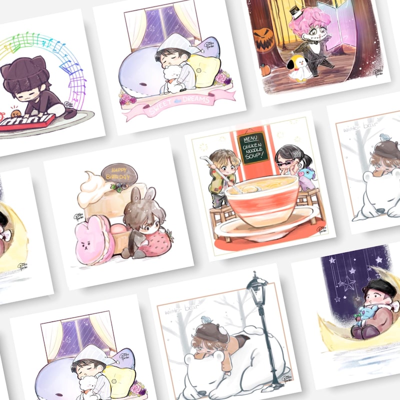 Jungkook Fanart - Etsy