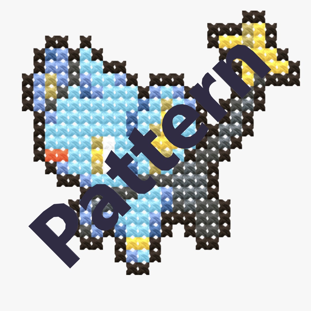 Shinx Icon Cross-stitch Pattern - Etsy