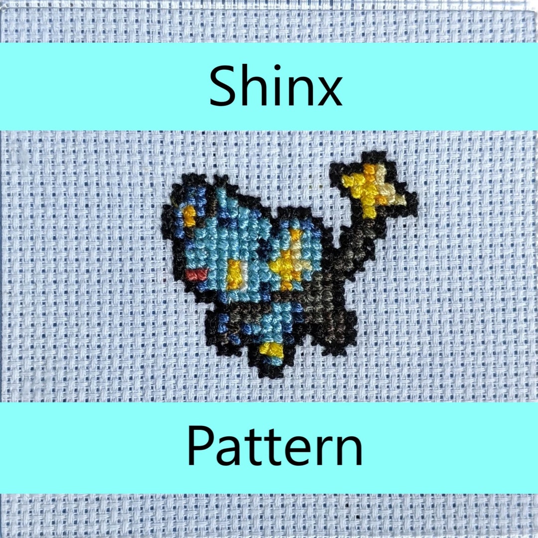 Shinx Icon Cross-stitch Pattern - Etsy