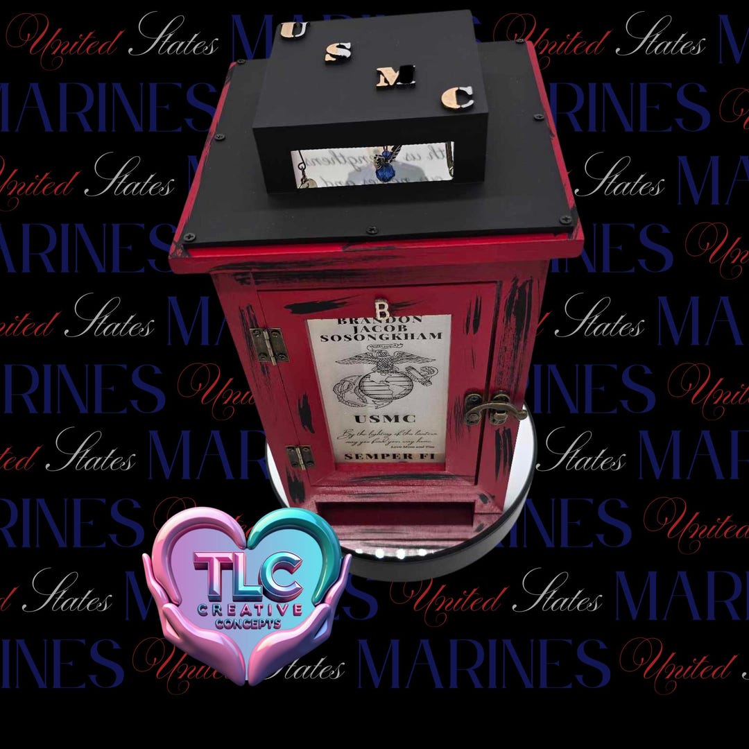 USMC Lantern Top Upgrade - Revamp Your Crucible Keepsake - Etsy