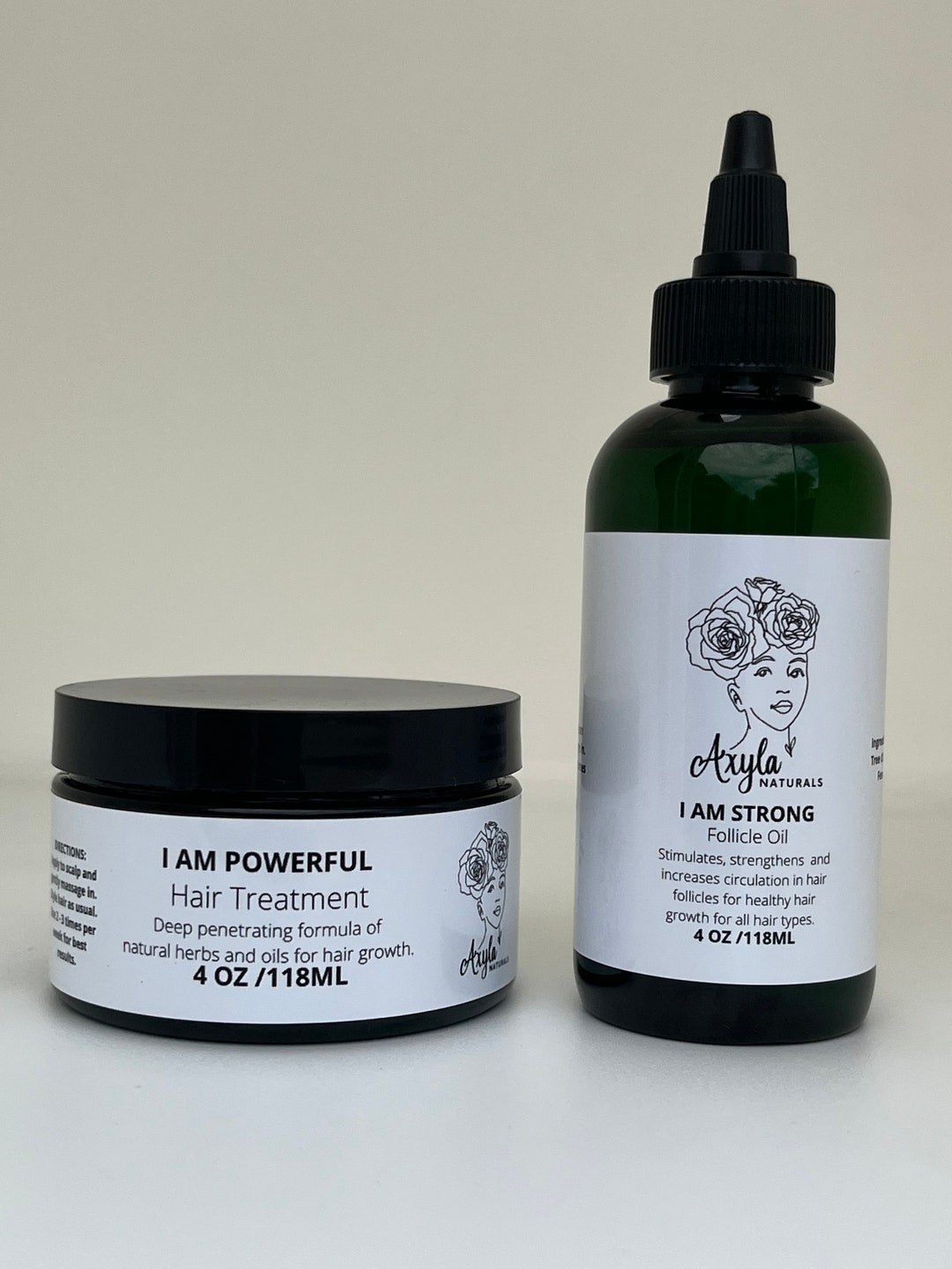 Set of Hair Treatment & Follicle Oil - Etsy