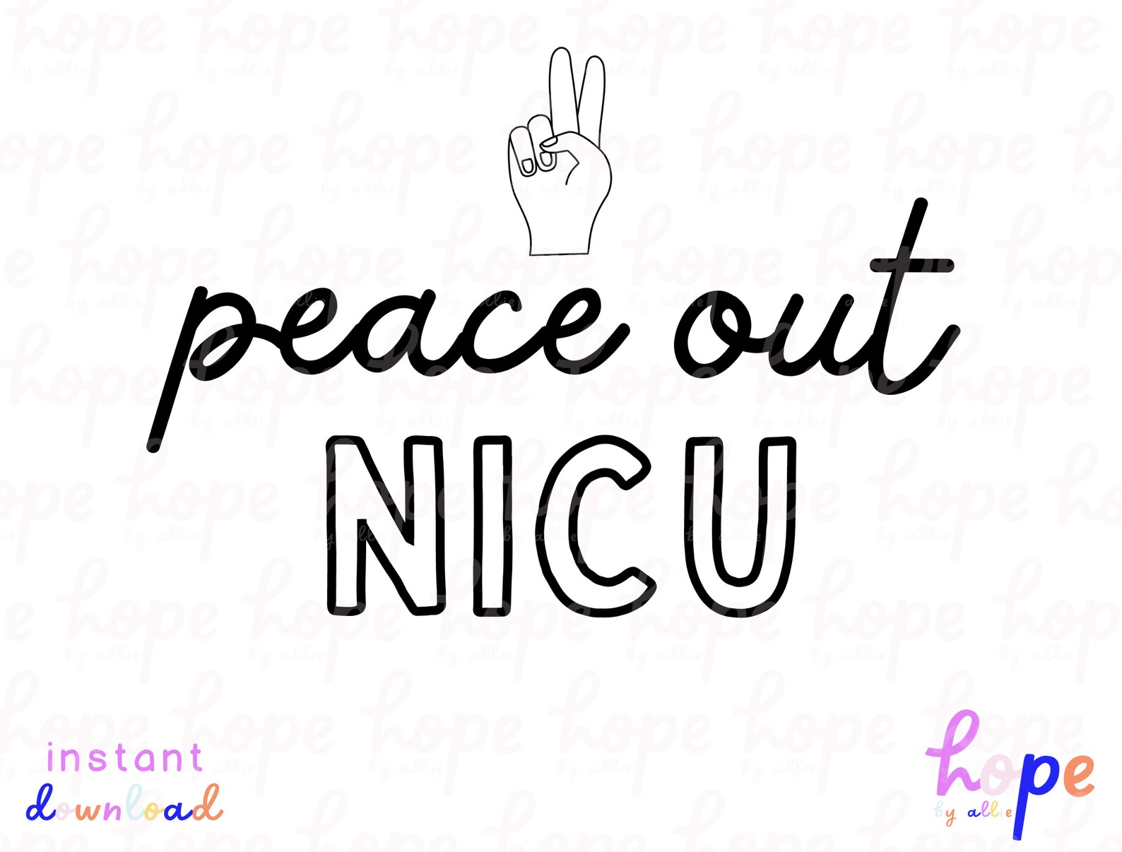 Peace Out NICU SVG Nicu Onesie Svg Preemie Baby Preemie - Etsy Ireland