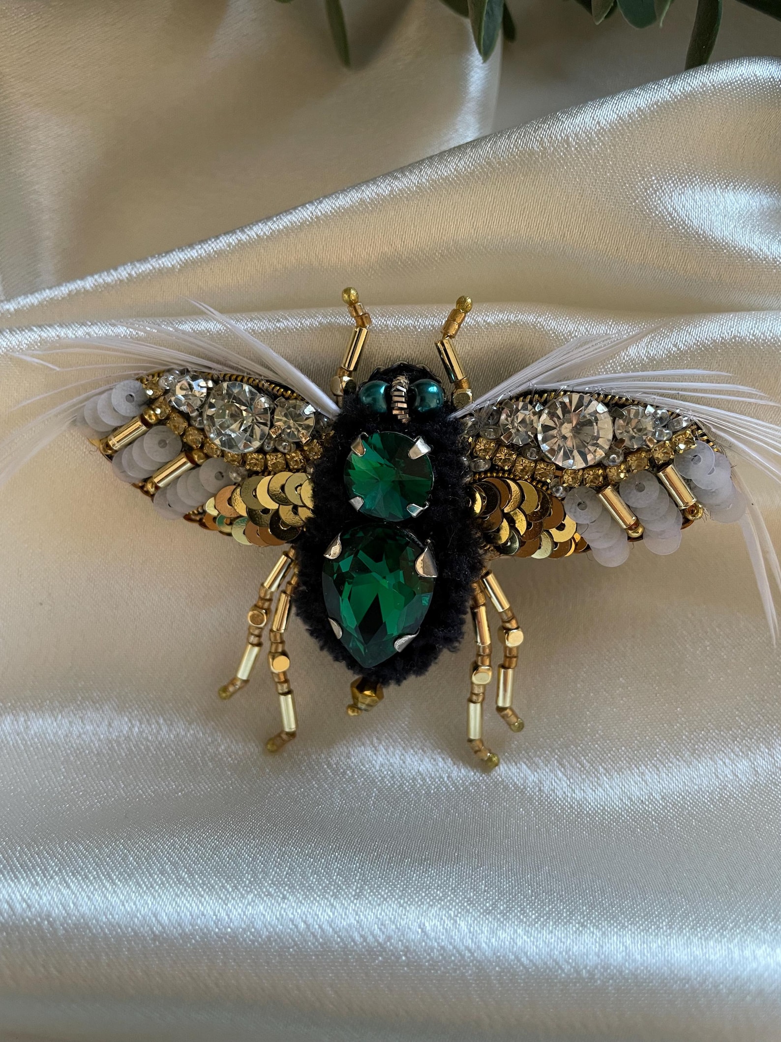 Bee Brooch, Charming Pin, Unique Jewelry, Beautifully Detailed and ...