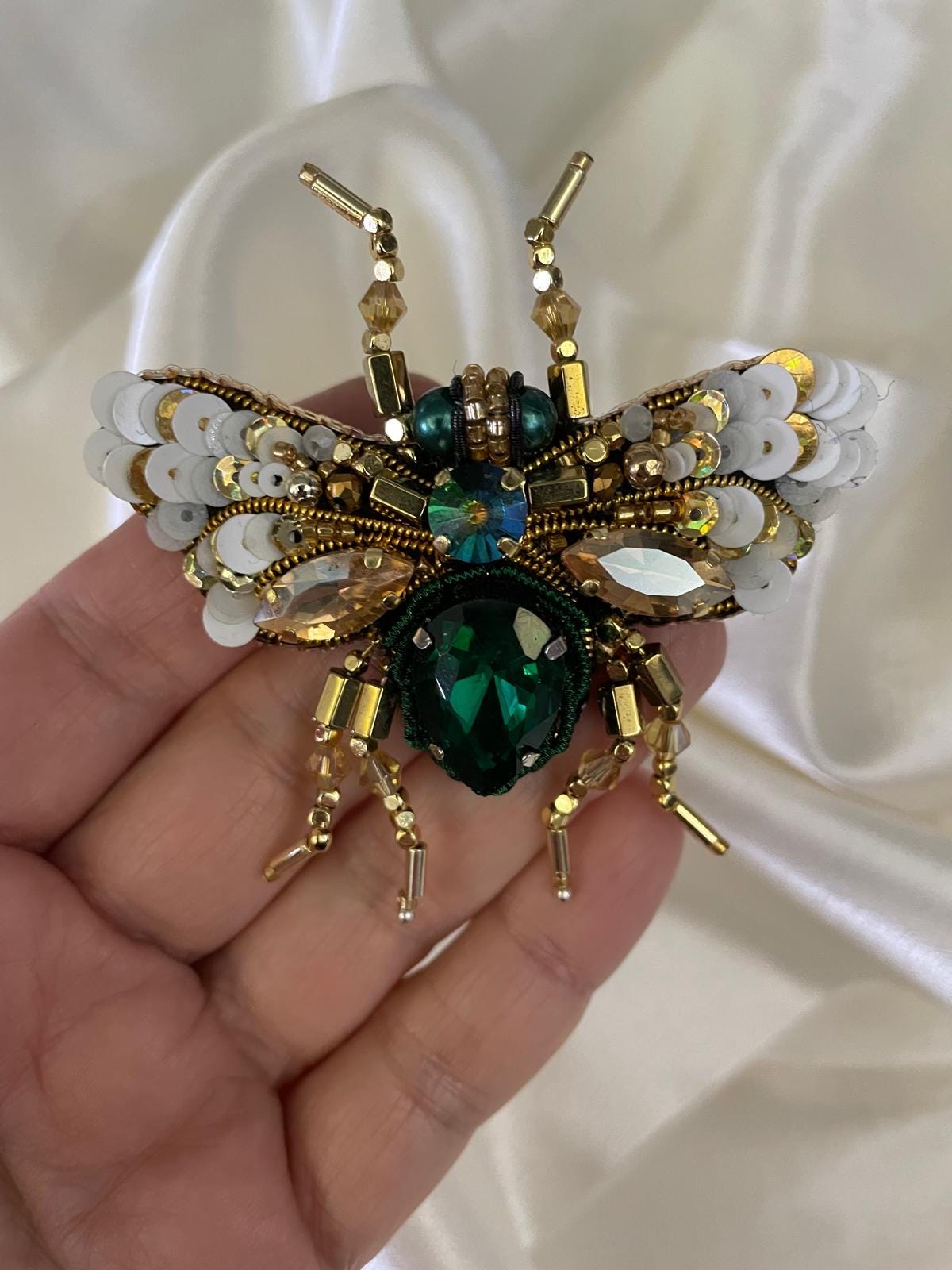 Bee Brooch, Charming Pin, Unique Jewelry, Beautifully Detailed and ...