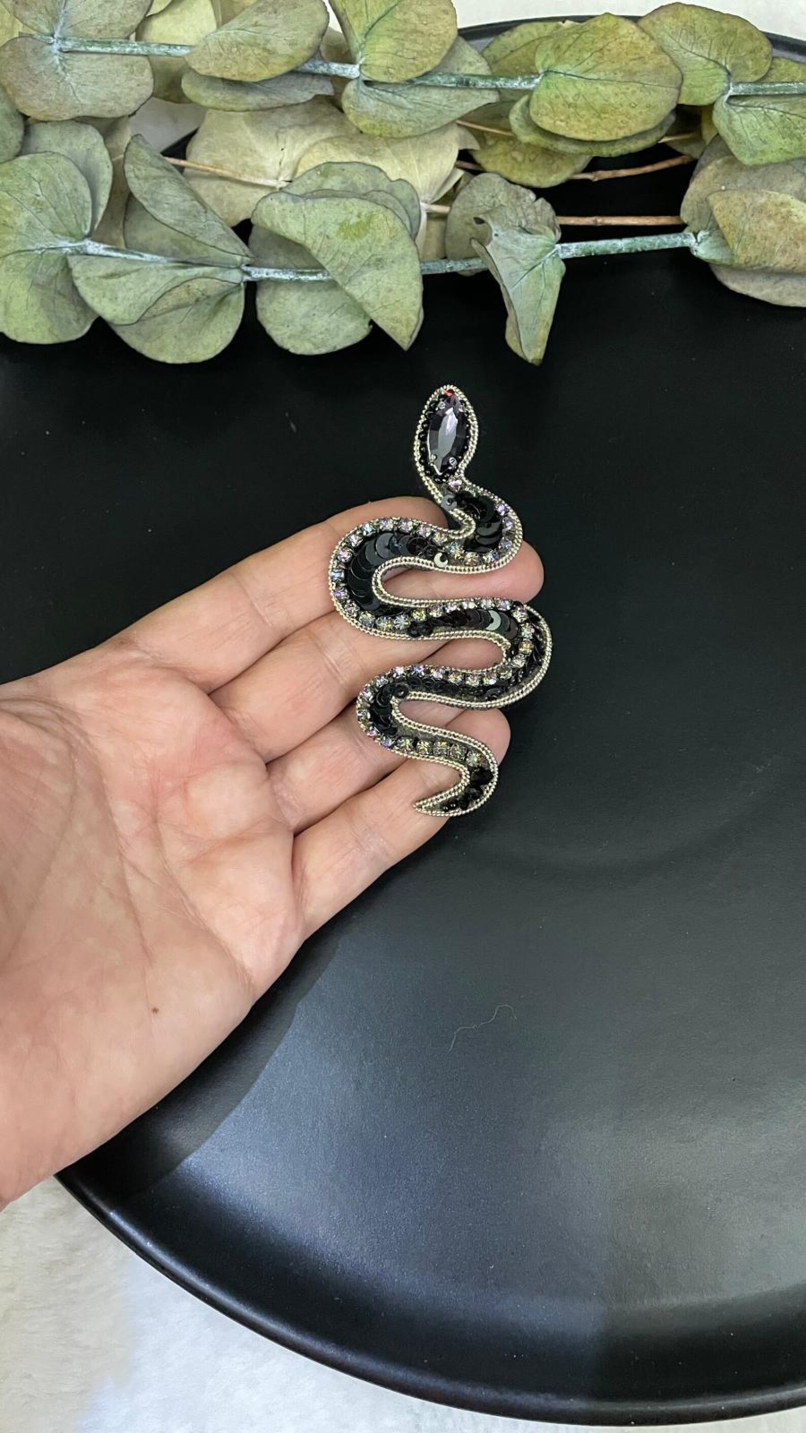 Snake Brooch, Pin for Unique Style, Timeless Fashion, Sparkling Snake ...